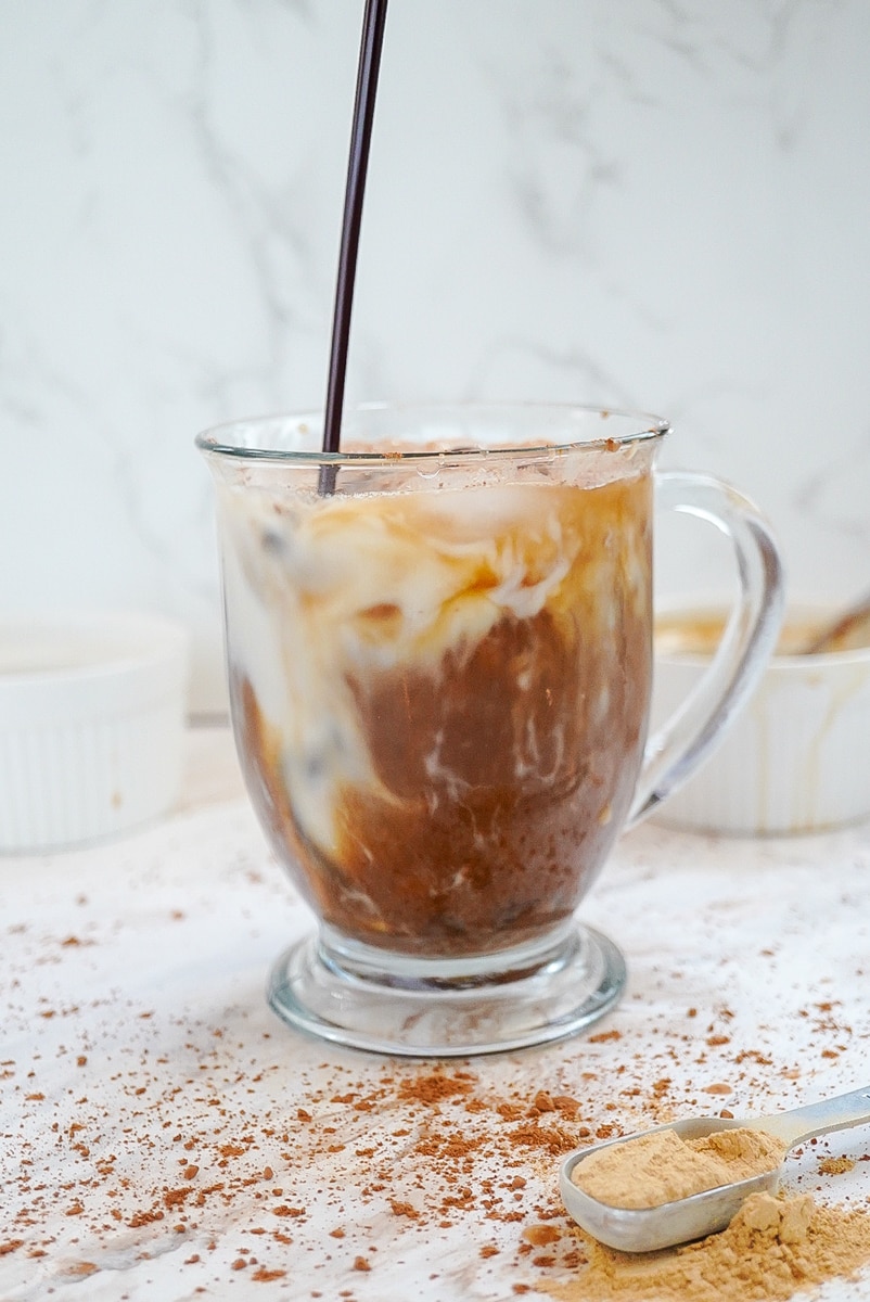 How To Make Maca Coffee(Iced) - Ronalyn Alston