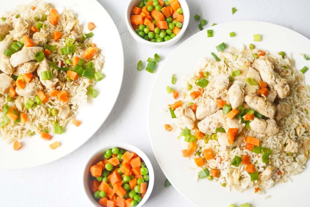 chicken and brown rice: the best fried brown rice recipe