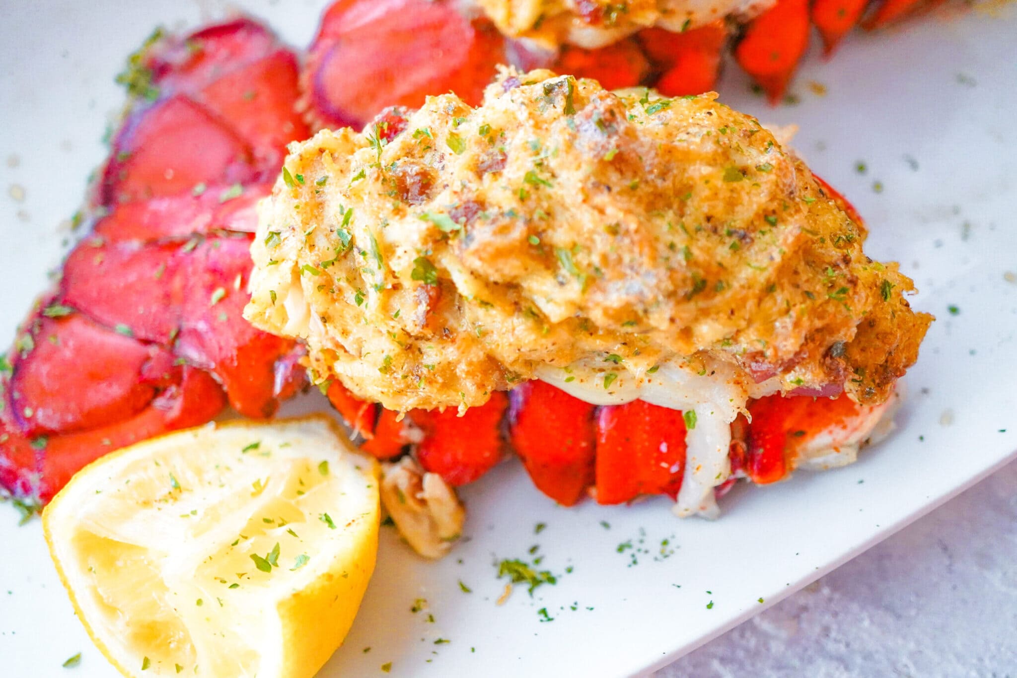 The Best Stuffed Lobster Tails (+Video) - Ronalyn Alston