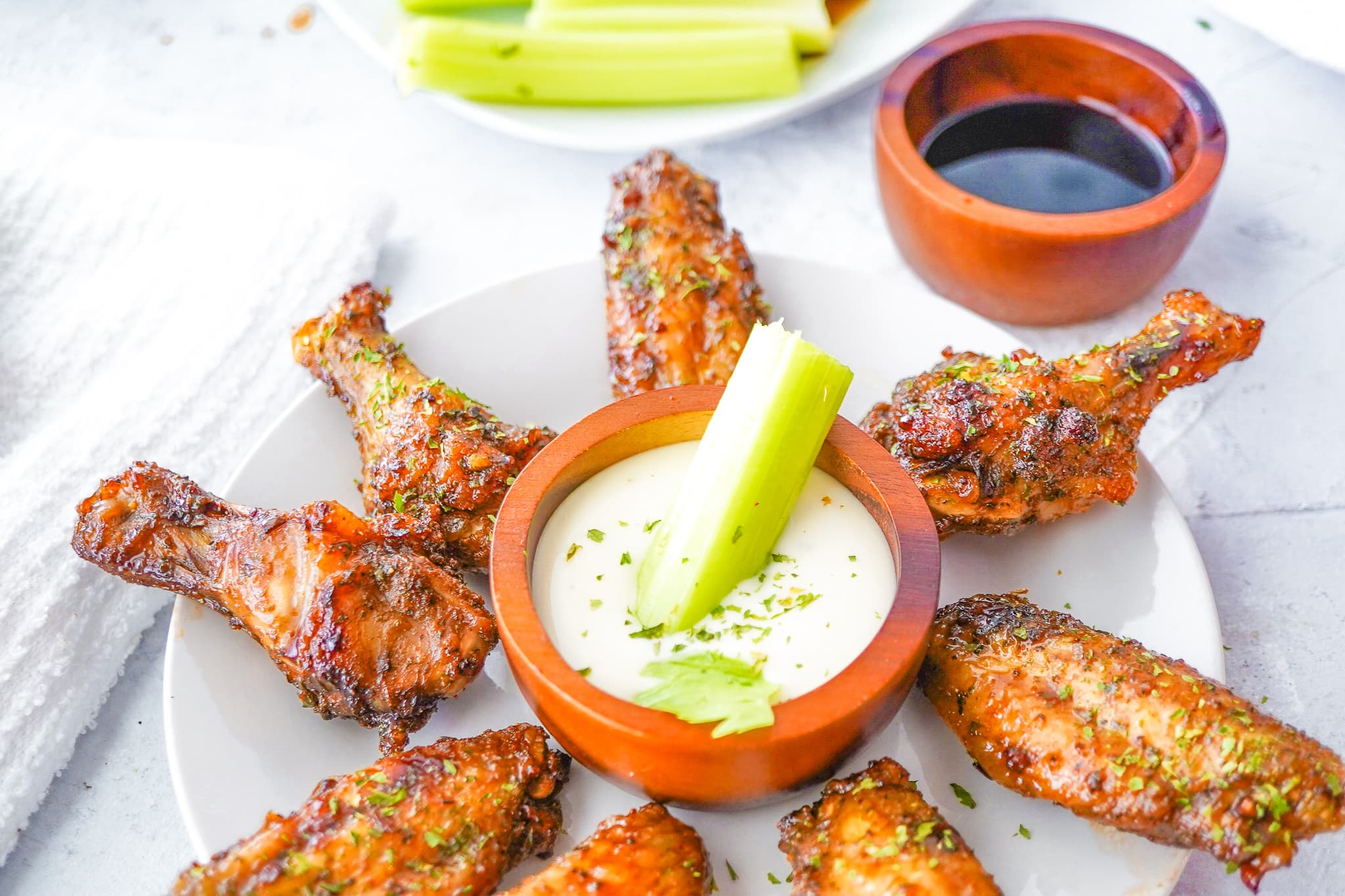 The best Honey balsamic wings - Ronalyn Alston
