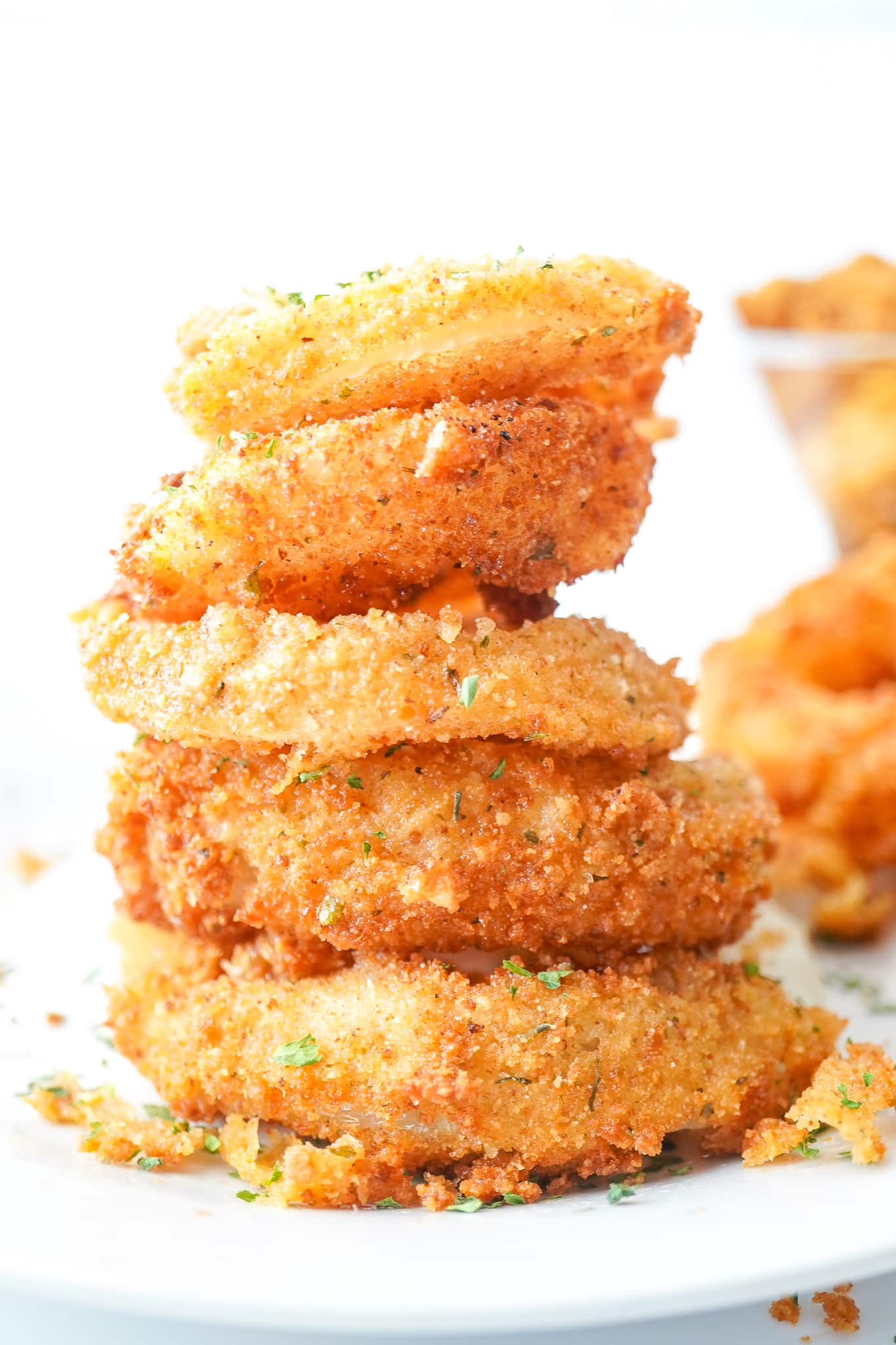 Italian breaded onion rings - Ronalyn Alston