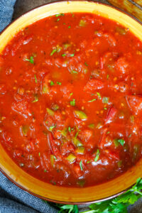 Southern Style Stewed Tomatoes (Keto Tomato Soup) - Ronalyn Alston